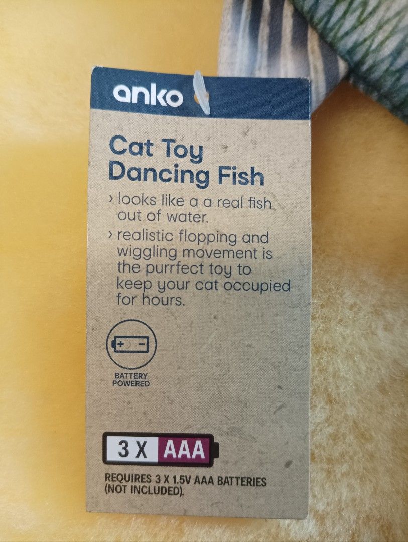 Anko Dancing Fish toy (Battery operated), Hobbies & Toys, Toys & Games ...