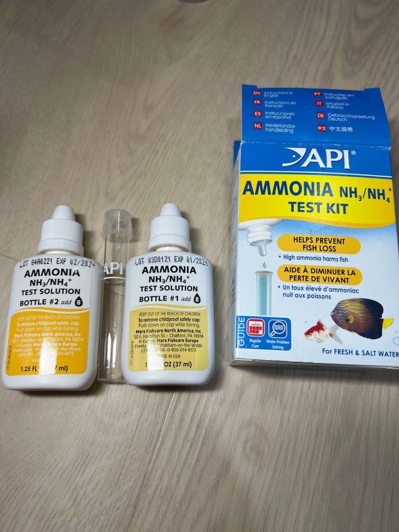 API ammonia test kit api, Pet Supplies, Homes & Other Pet Accessories ...