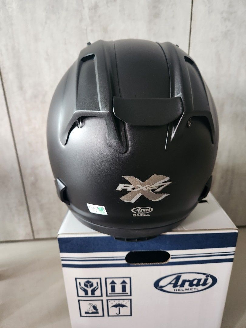 Arai RX-7X, Motorcycles, Motorcycle Apparel on Carousell