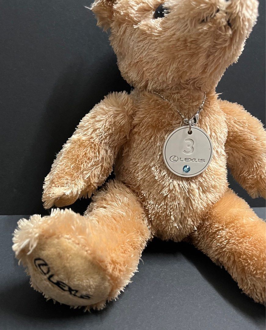 Authentic Lexus Official Mascot Teddy Bear, Hobbies & Toys, Toys ...