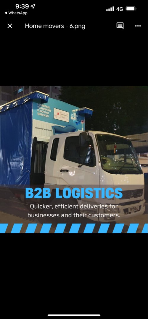 Singapore Logistics services/B2B Logistic services/Holie logistics/Moving/Delivery/door to door ...