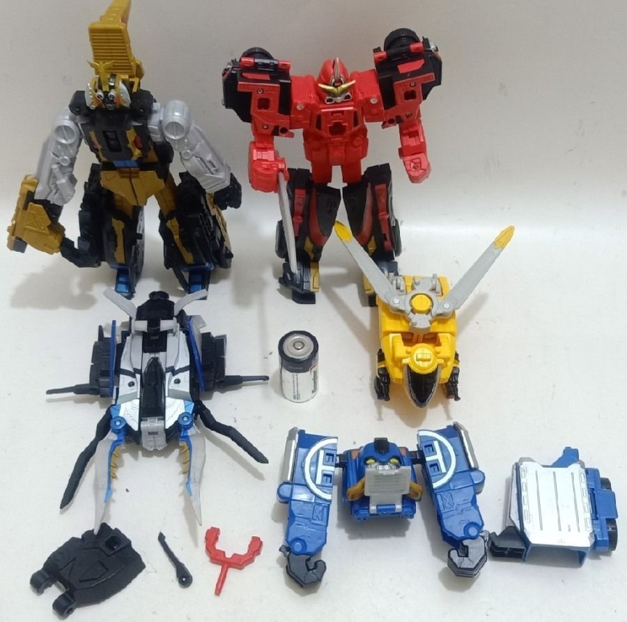 bandai beast morphers beast x ultrazord megazord zord gobuster king se ...