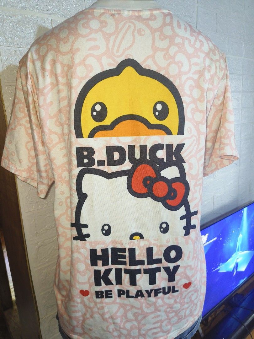 B.Duck X Hello Kitty, Women's Fashion, Tops, Shirts on Carousell