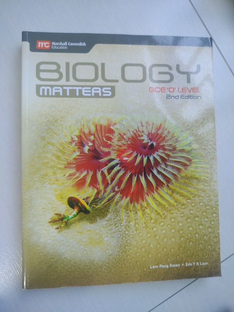Biology Matters Textbook gce o levels 2nd edition, Hobbies & Toys ...