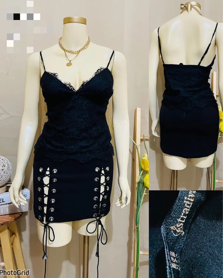 Black Lace Inner Top, Women's Fashion, Tops, Sleeveless on Carousell