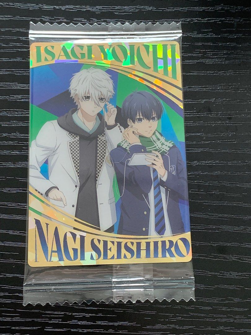Blue Lock Wafer card - Isagi Yoichi & Nagi Seishiro, Hobbies & Toys ...