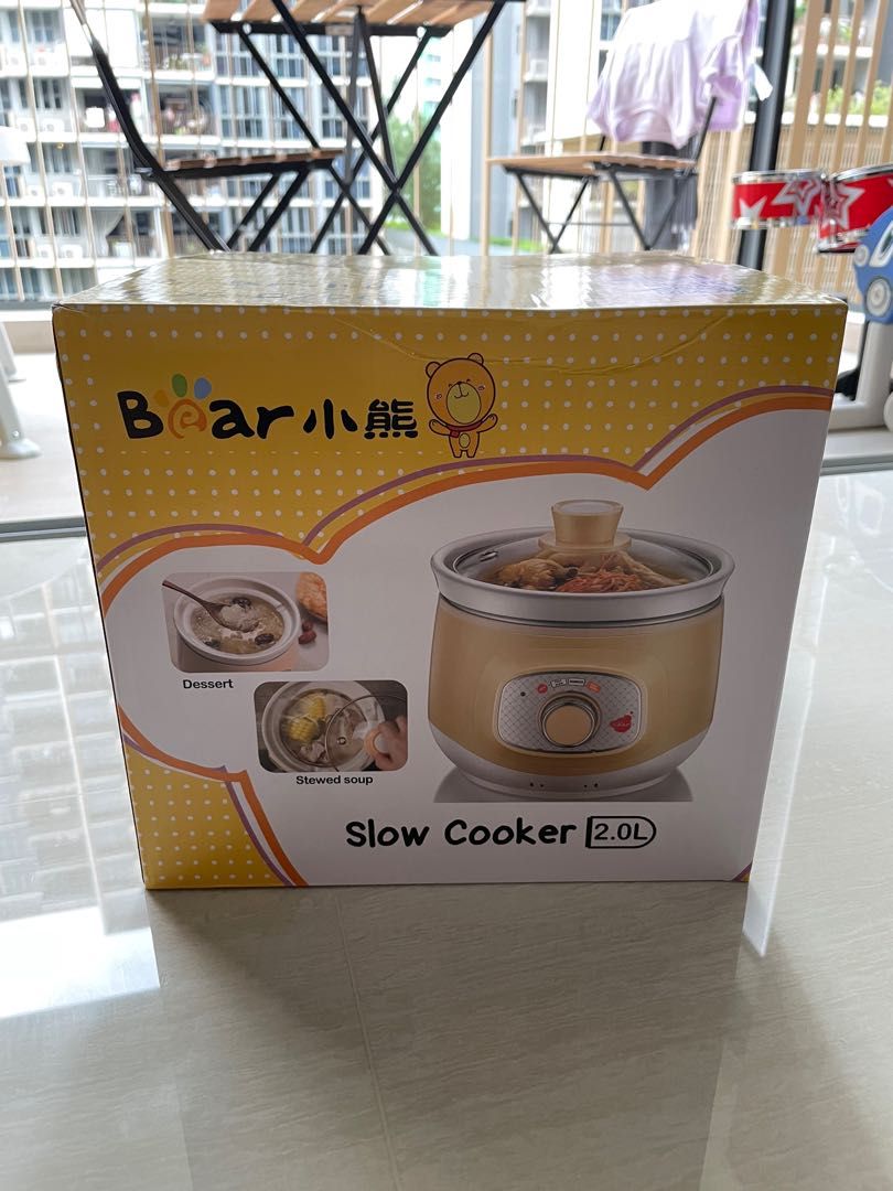 BN Bear slow cooker, TV & Home Appliances, Kitchen Appliances, Cookers ...
