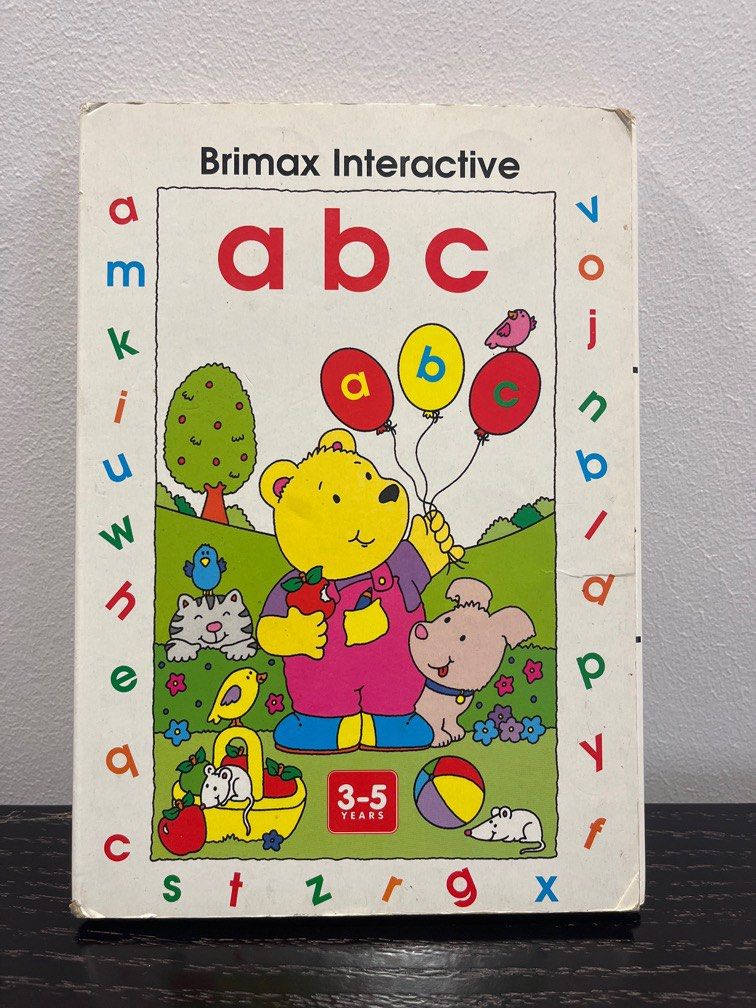 Brimax Interactive ABC Learning Children book, Hobbies & Toys, Books ...