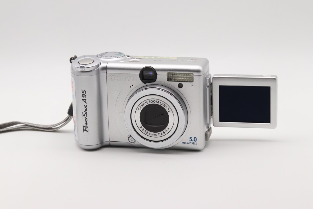 Canon A95 Powershot CCD相機 舊數碼相機 Old Digital Camera DV 錄影機 復古 Vintage ...