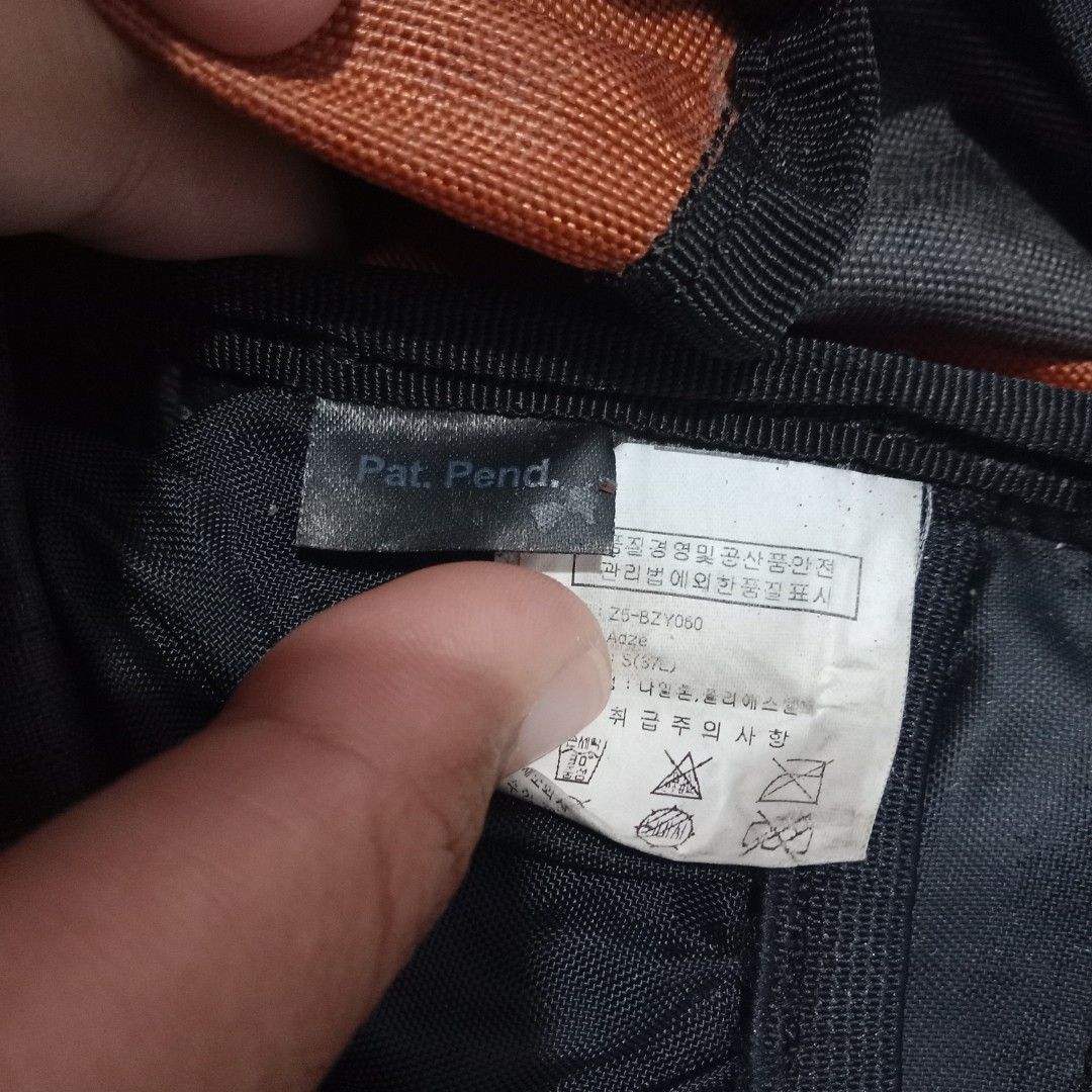 Carrier GREGORY ADZE SMALL second, Fesyen Pria, Tas & Dompet , Ransel ...