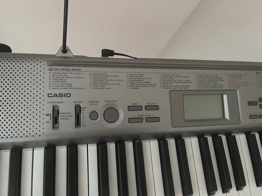 Casio keyboard, Hobbies & Toys, Music & Media, Musical Instruments on ...