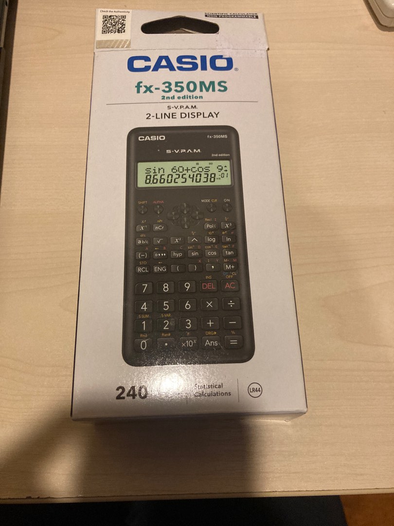 Casio Scientific Calculator, Mobile Phones & Gadgets, Other Gadgets on ...