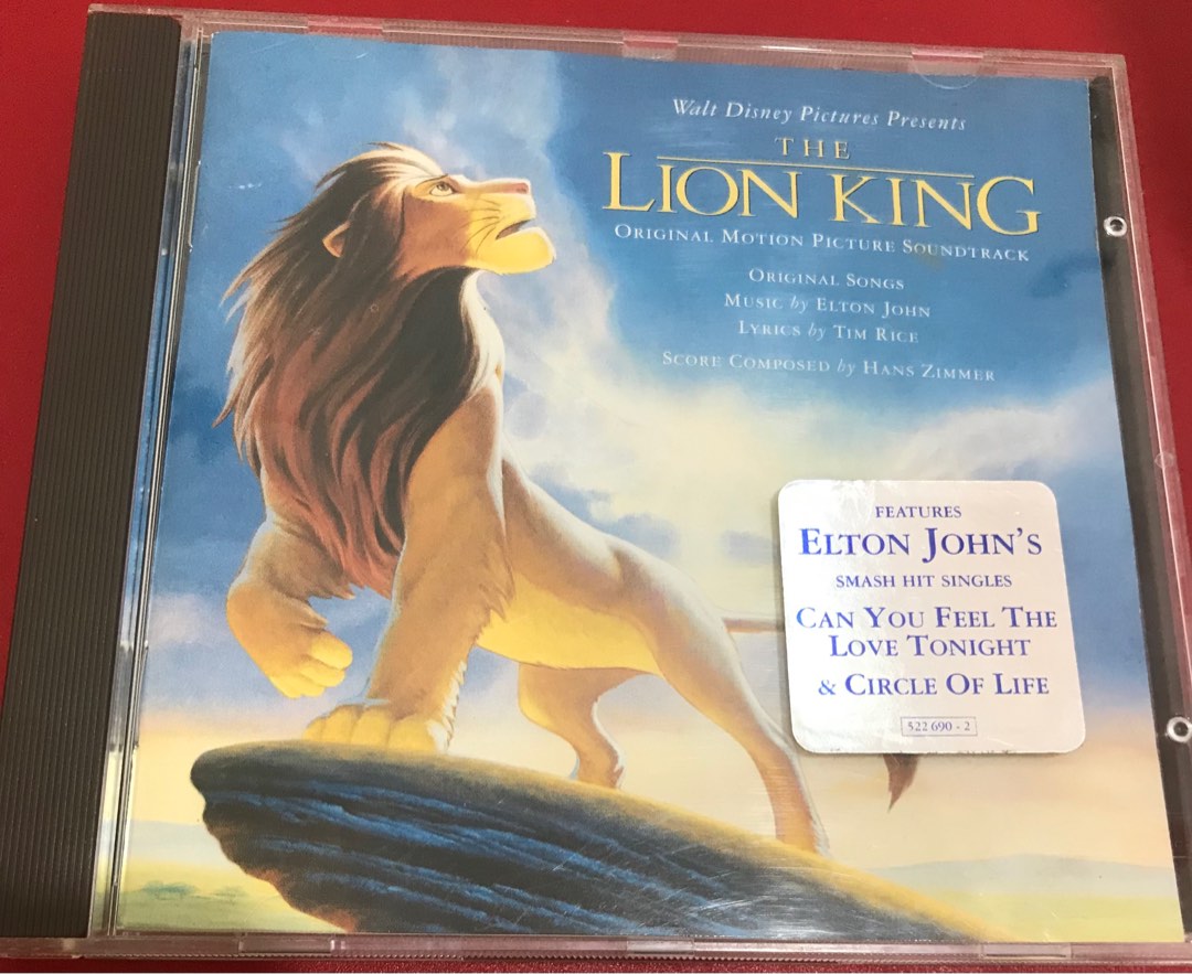 [CD] The Lion King, Hobbies & Toys, Music & Media, CDs & DVDs on Carousell
