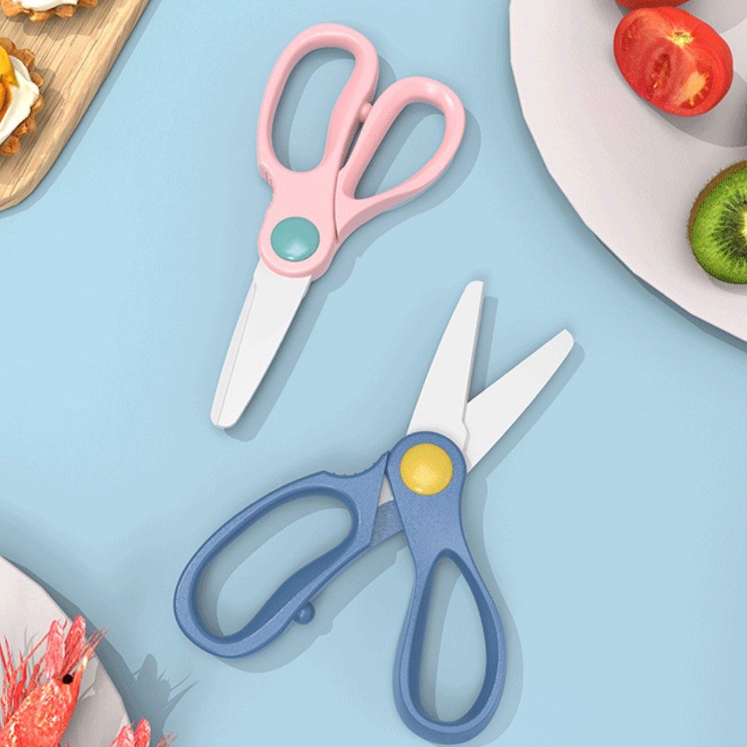 Ceramic Food Scissors for Kids and Toddlers, Babies & Kids, Nursing ...