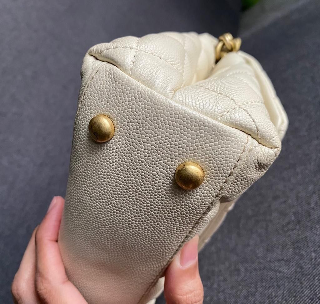 Chanel Coco Caviar Top Handle Small, Luxury, Bags & Wallets on Carousell