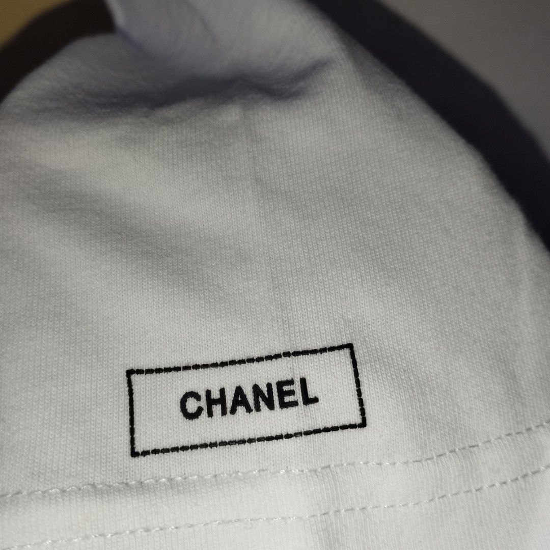 CHANEL UNIFORM BASIC LOGO SHIRT, Men's Fashion, Tops & Sets, Tshirts ...