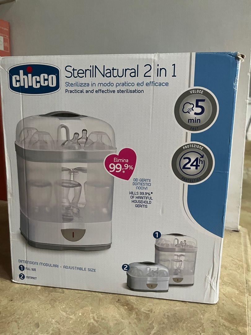 Chicco 2-in-1 Sterilizer, Babies & Kids, Baby Nursery & Kids Furniture, Other Kids Furniture on ...