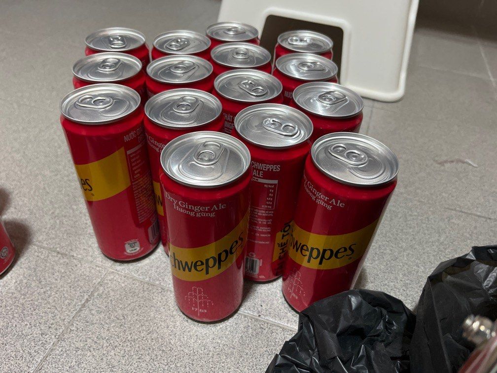 Coca Cola 30 cans + Ginger Ale 15cans, Food & Drinks, Beverages on ...