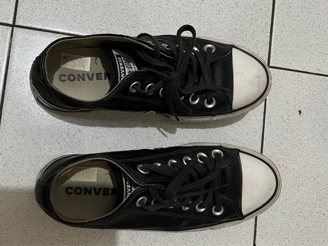 Converse ct as lift black (ori), Fesyen Wanita, Sepatu di Carousell