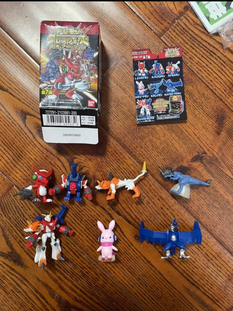 Digimon figurine Series 6, Hobbies & Toys, Toys & Games on Carousell