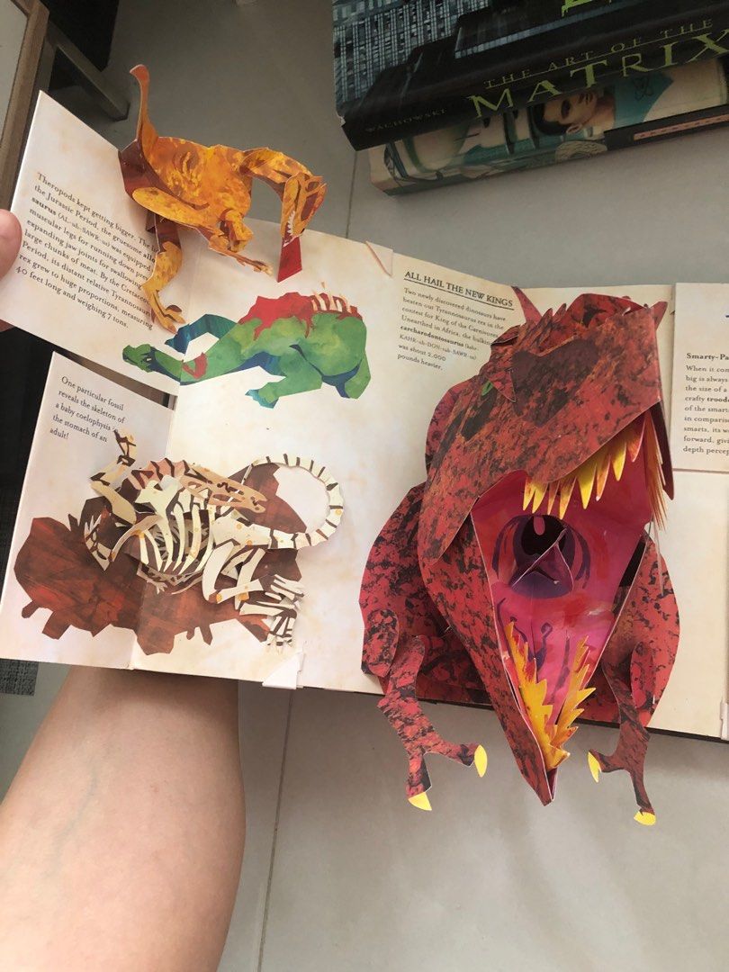 Dino pop up book, Hobbies & Toys, Books & Magazines, Children's Books ...