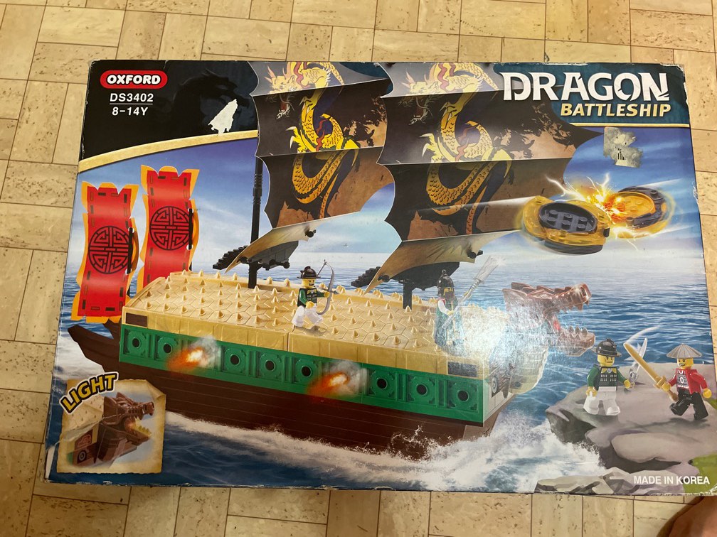 Dragon battleship Lego, Hobbies & Toys, Toys & Games on Carousell