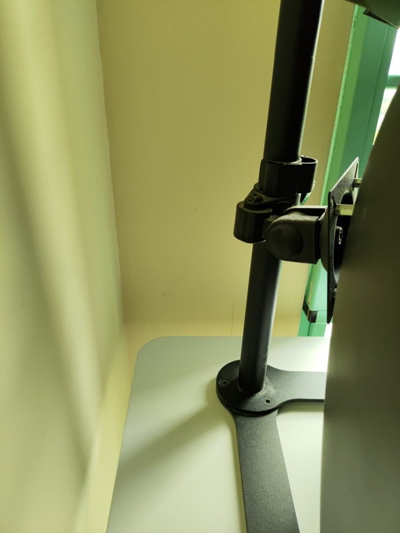 Dual stack monitor stand [fit 2x 27" curve monitor in Pic], Computers ...