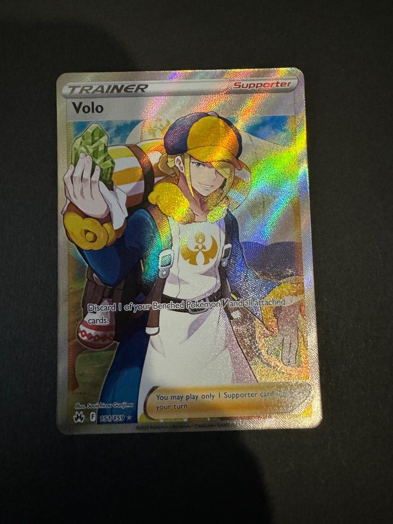 Elesa sparkle full art crown zenith, adaman crown zenith, volo crown ...