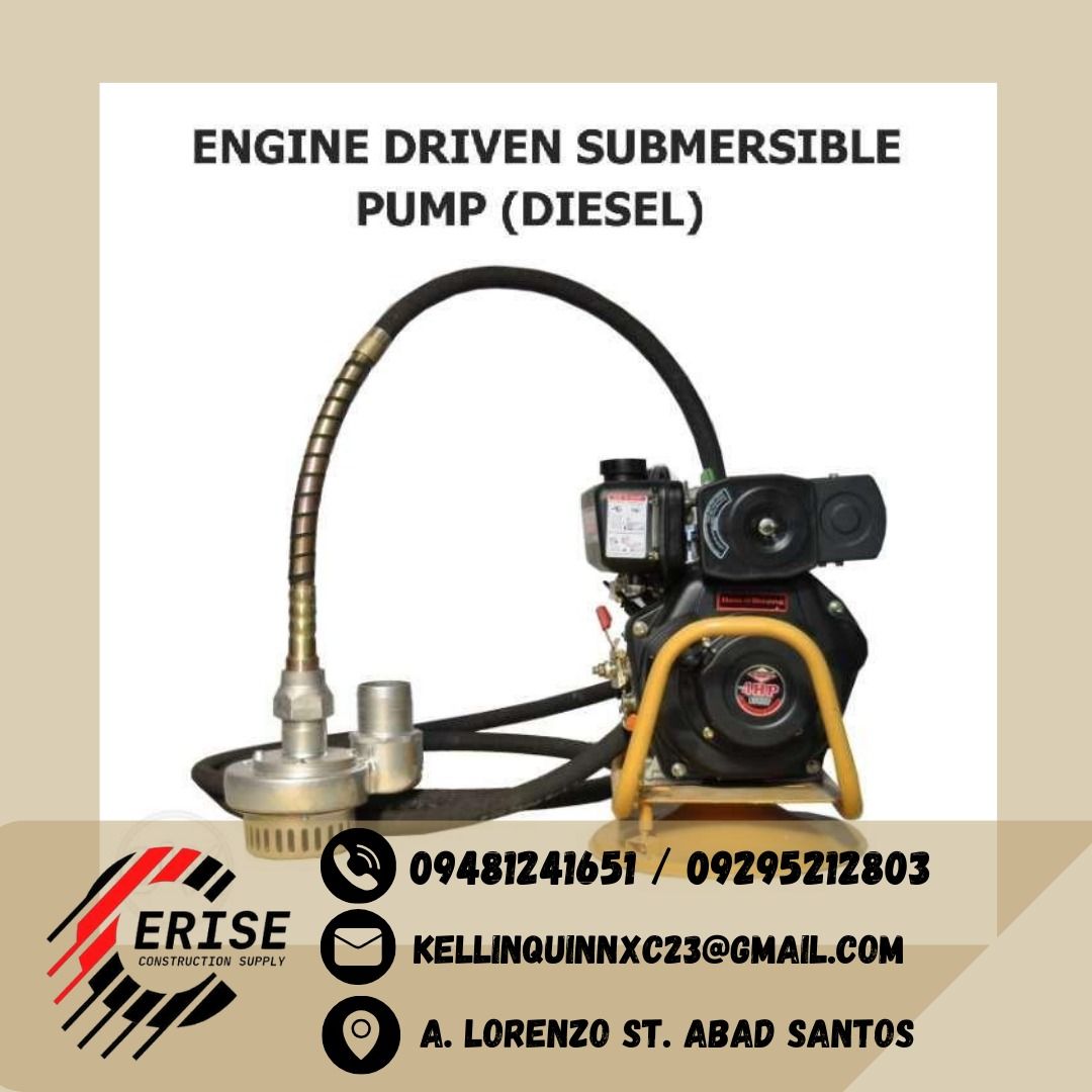 Engine Driven Submersible Pump (Diesel), Commercial & Industrial ...