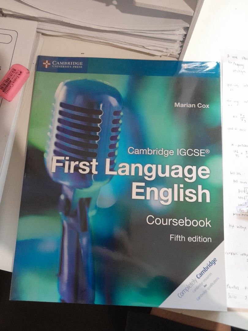 English IGCSE coursebook, Hobbies & Toys, Books & Magazines, Textbooks ...