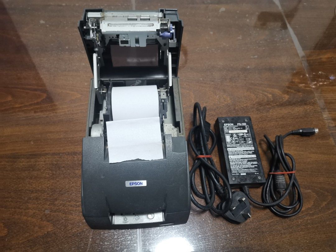 Epson TM-U220D POS receipt printer, Computers & Tech, Printers ...
