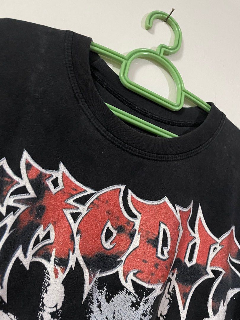 Exodus Thrash Metal Early 2000 Band Shirt, Men's Fashion, Tops & Sets ...