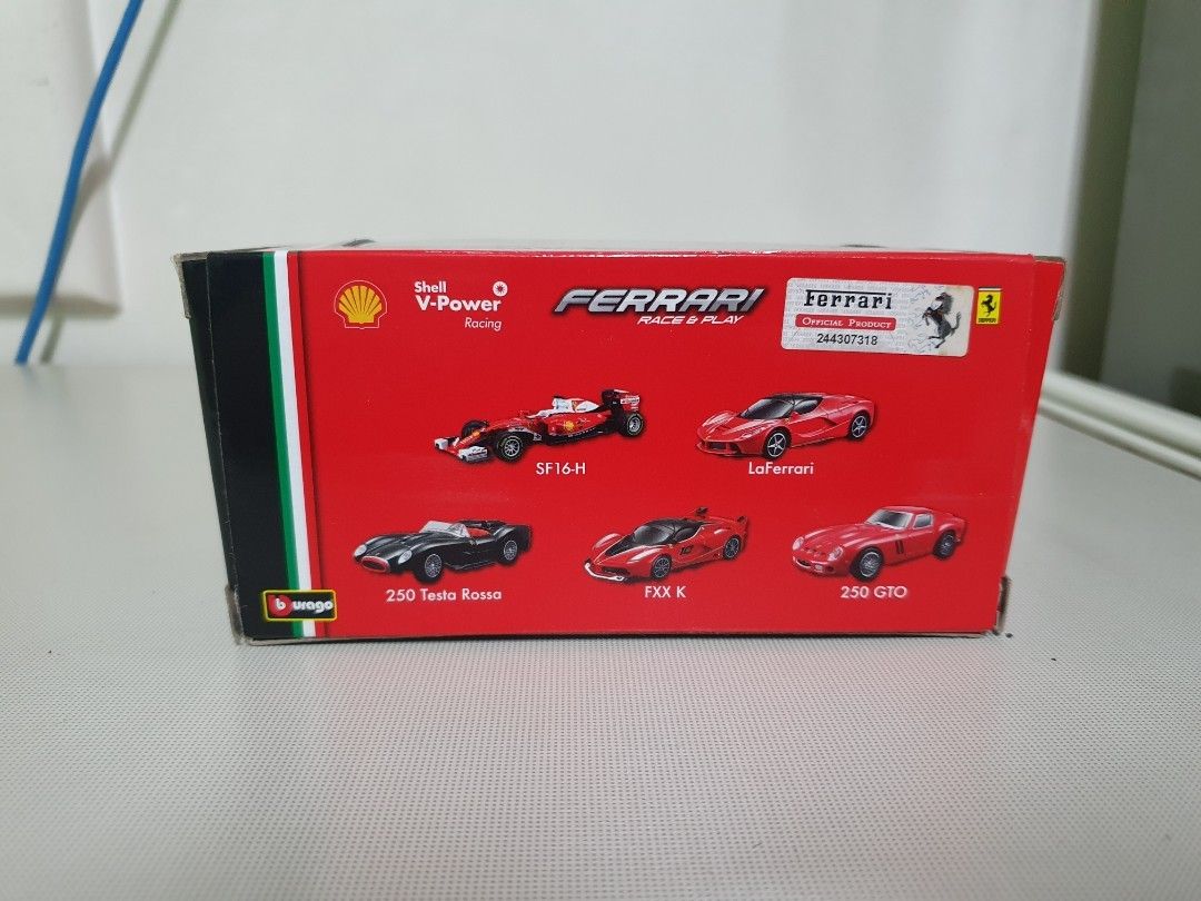 Ferrari F1 SF16-H Shell Cars, Hobbies & Toys, Toys & Games on Carousell
