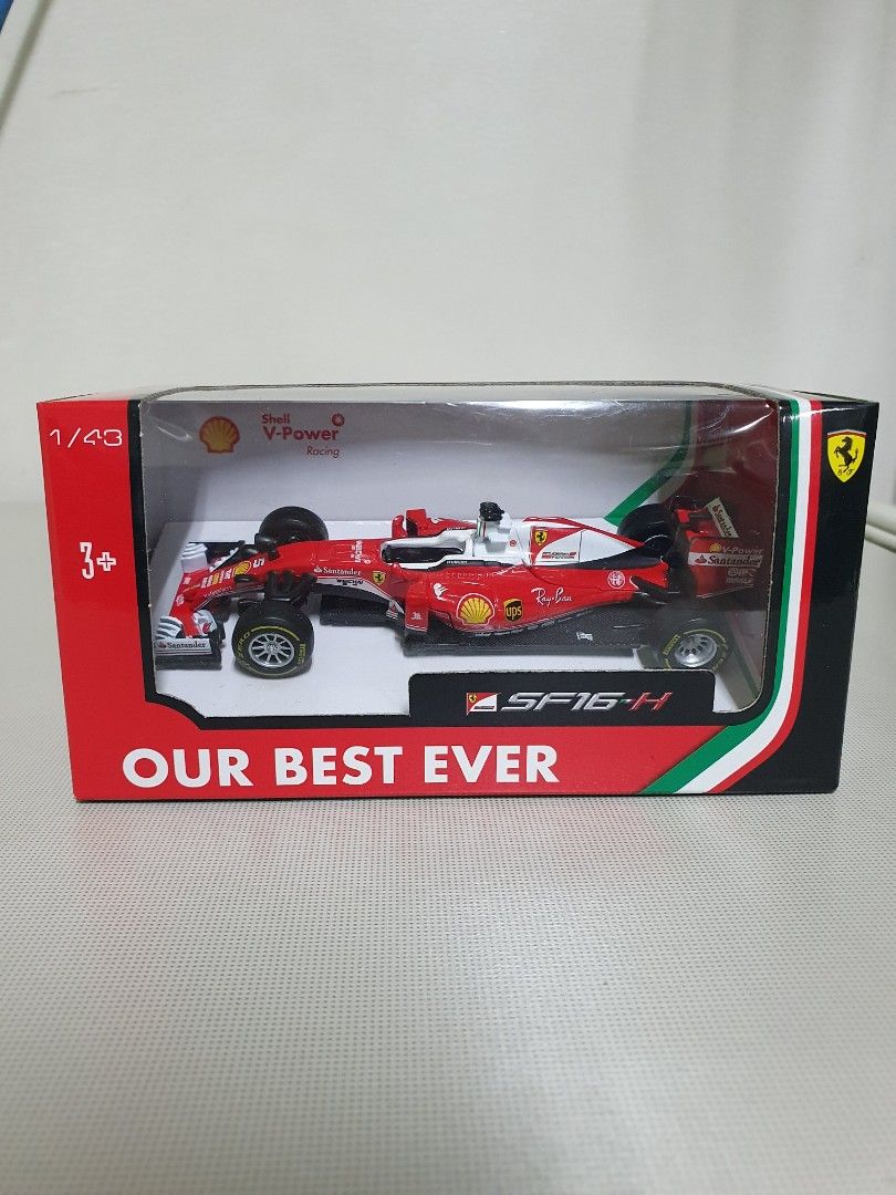 Ferrari F1 SF16-H Shell Cars, Hobbies & Toys, Toys & Games on Carousell