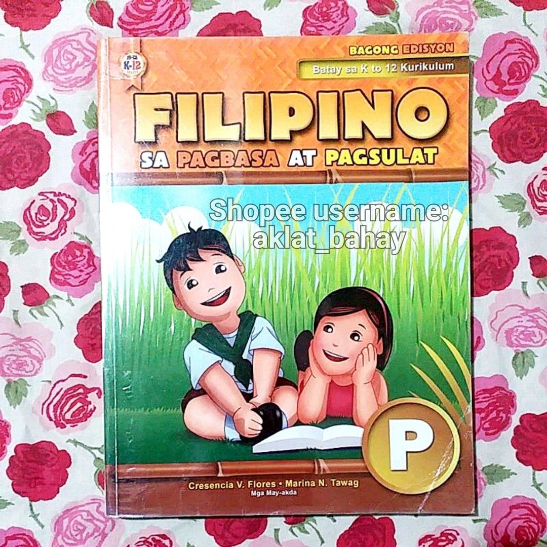 Filipino sa Pagbasa at Pagsulat Prep/Nursery/Kinder (4 to 6 years old ...