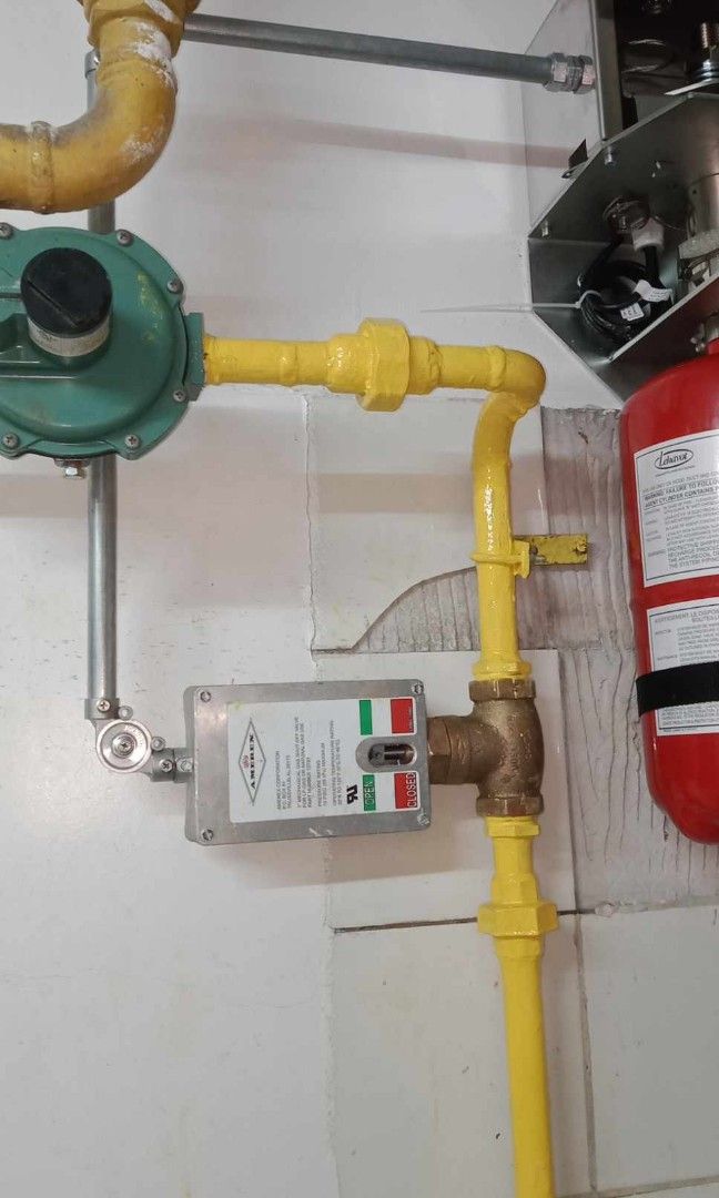 Fire Suppression Installation and Mechanical Gas valve Installation Bfp ...
