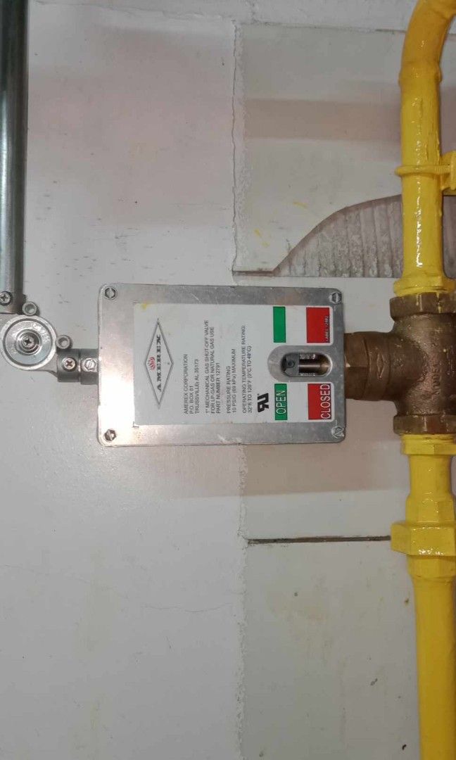 Fire Suppression Installation and Mechanical Gas valve Installation Bfp ...