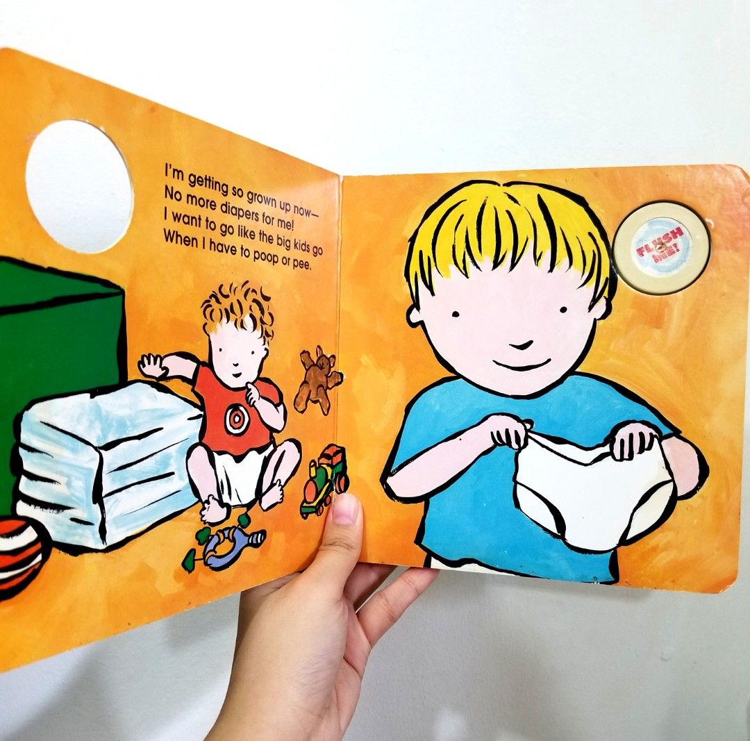 Flush the Potty Children's Book, Hobbies & Toys, Books & Magazines ...