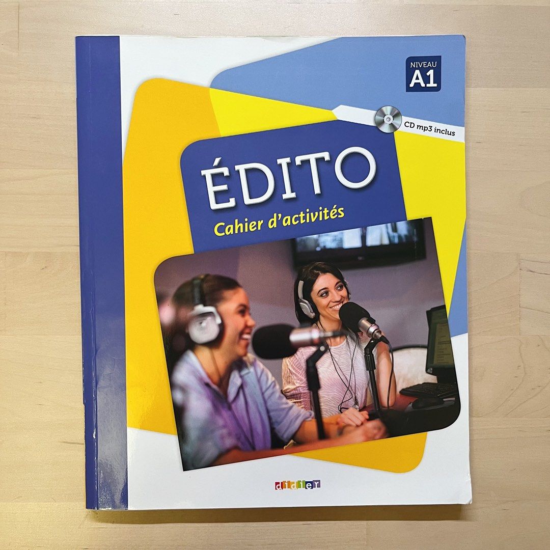 French Edito A1 Books, Hobbies & Toys, Books & Magazines, Textbooks on ...