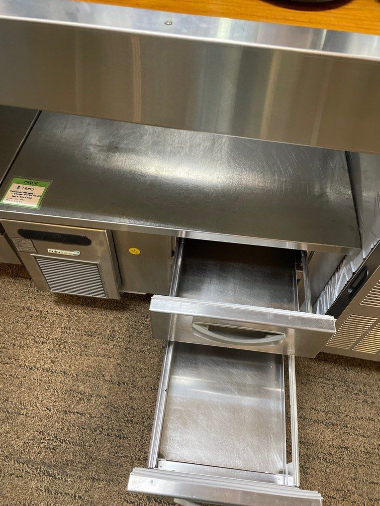 Fukushima 2 drawer chef base counter chiller / commercial drawer ...