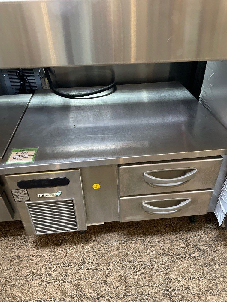 Fukushima 2 drawer chef base counter chiller / commercial drawer ...