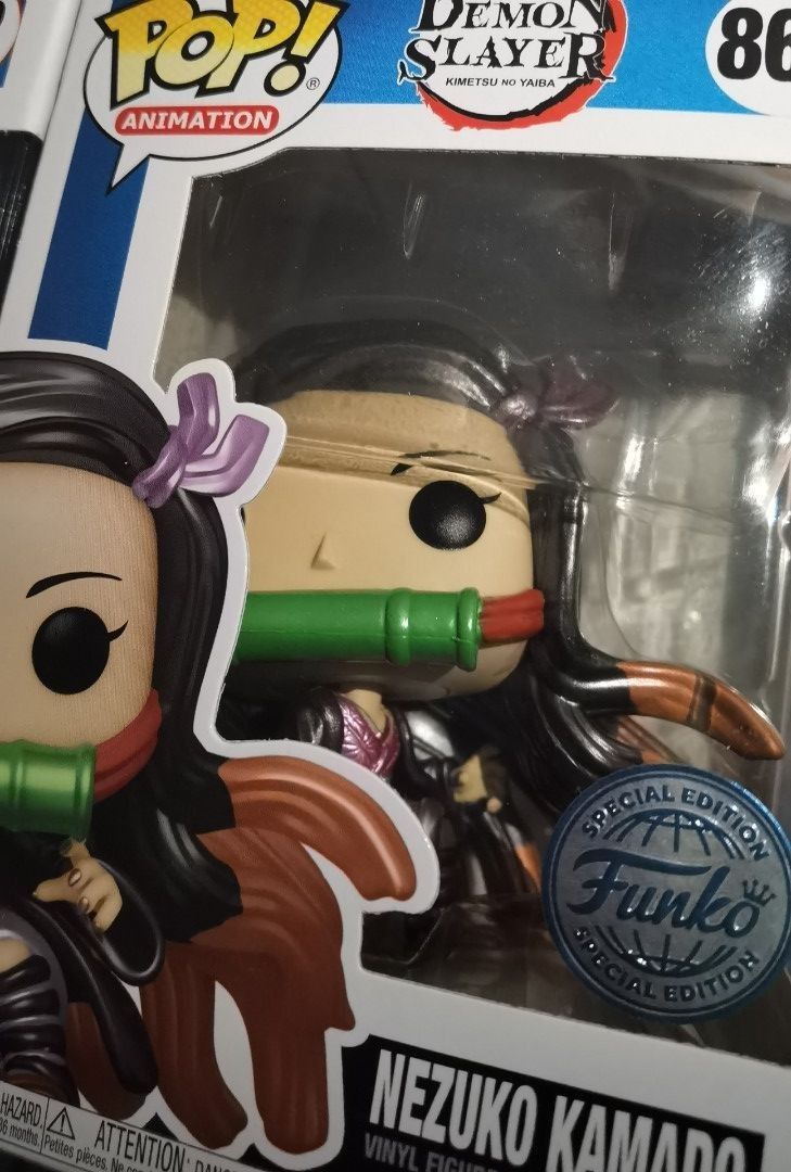 Funko Demon Slayer Nezuko normal and metallic sp version edition ...