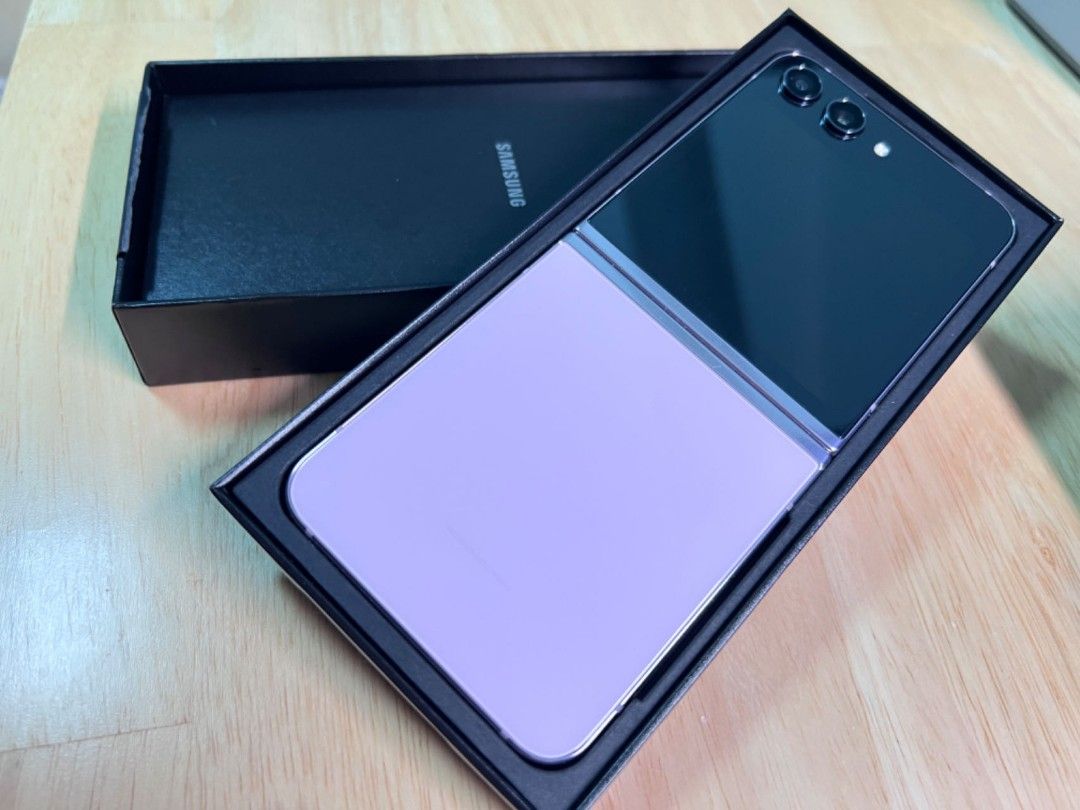 Galaxy Z Flip 5 Lavender 256GB, Mobile Phones & Gadgets, Mobile Phones ...
