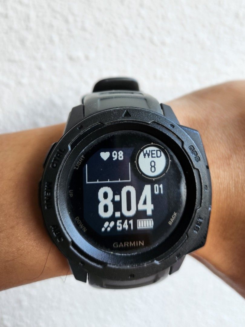 Garmin Instinct Rugged Smartwatch, Mobile Phones & Gadgets, Wearables ...