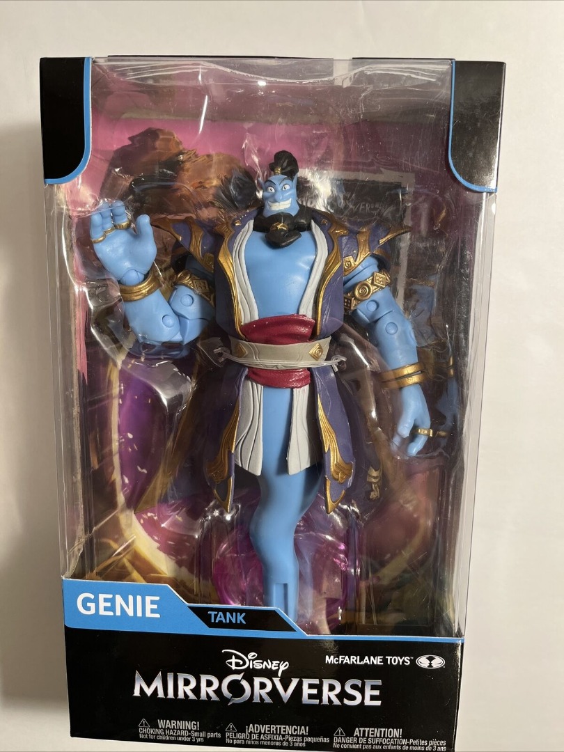 GENIE TANK Disney Mirrorverse McFarlane Action Figure, Hobbies & Toys ...