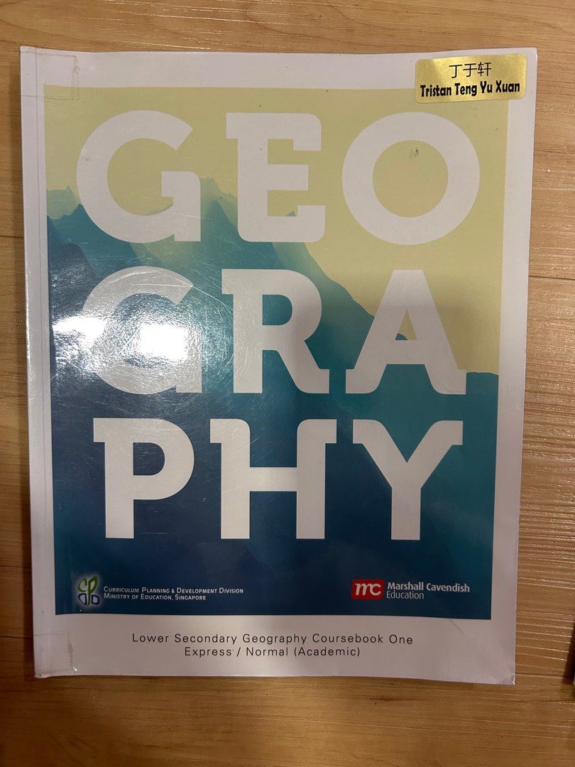 Geography Textbook sec 1, Hobbies & Toys, Books & Magazines, Textbooks ...