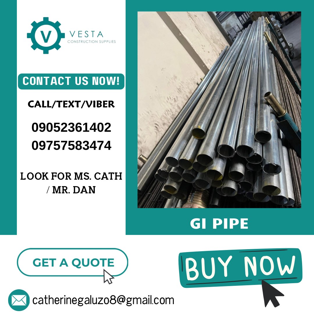 GI PIPE, Commercial & Industrial, Construction & Building Materials on ...