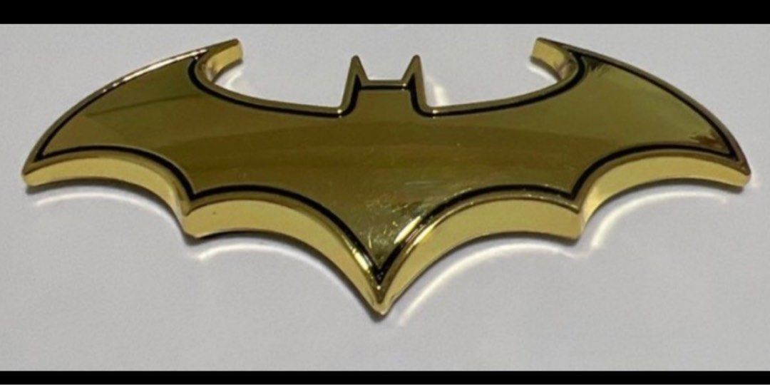 Gold Batman Logo