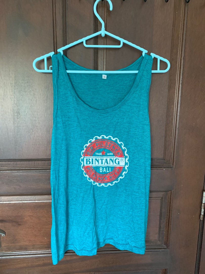 Green Bintang Singlet, Men's Fashion, Tops & Sets, Vests on Carousell