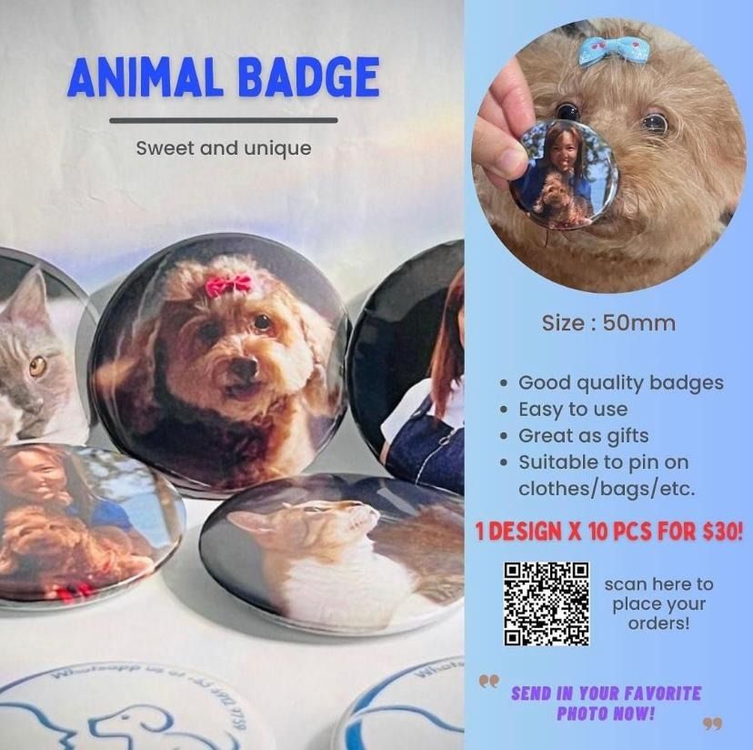 Hand Made Badges, Hobbies & Toys, Stationery & Craft, Other Stationery ...